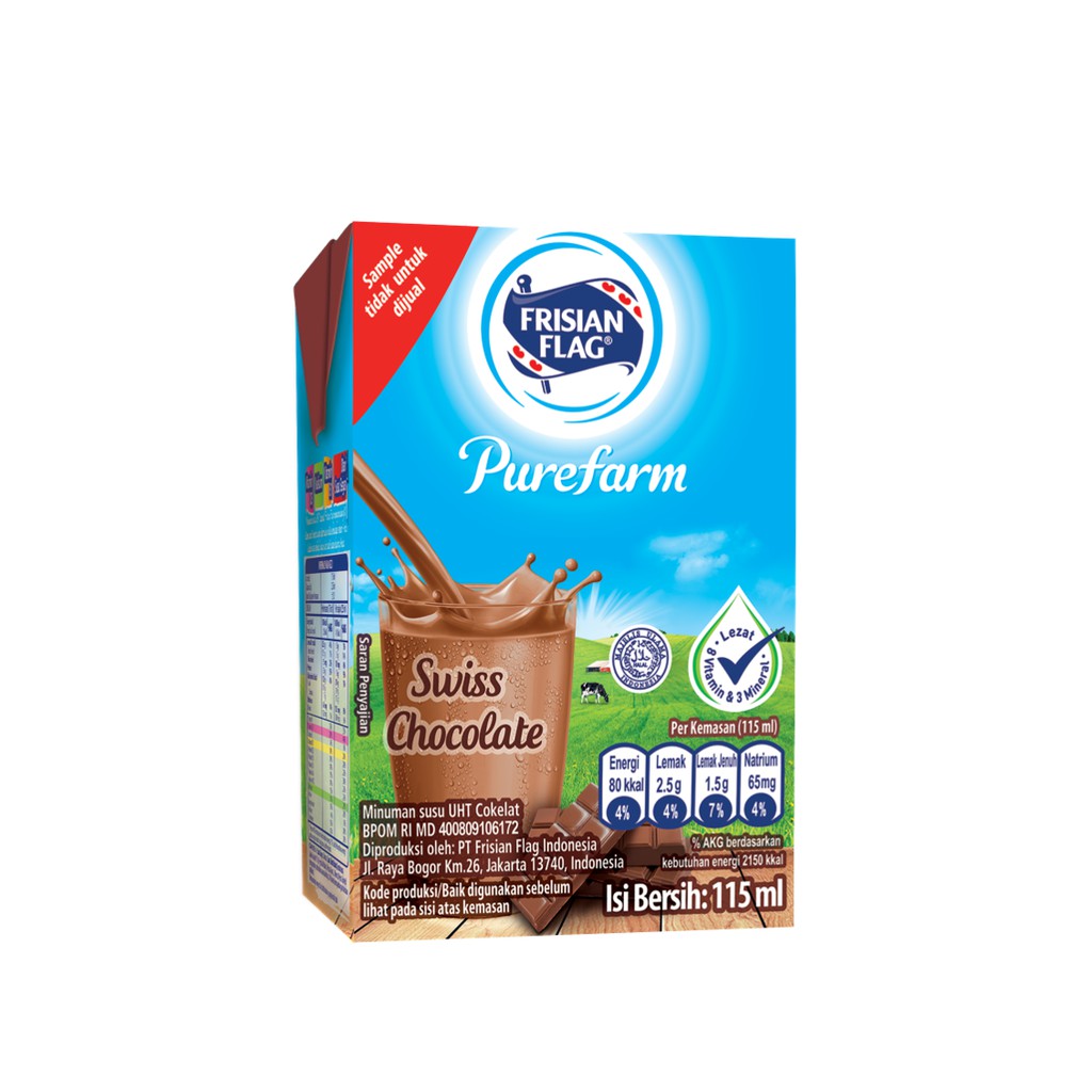 Jual Frisian Flag UHT 115 ml Swiss Chocolate | Shopee Indonesia