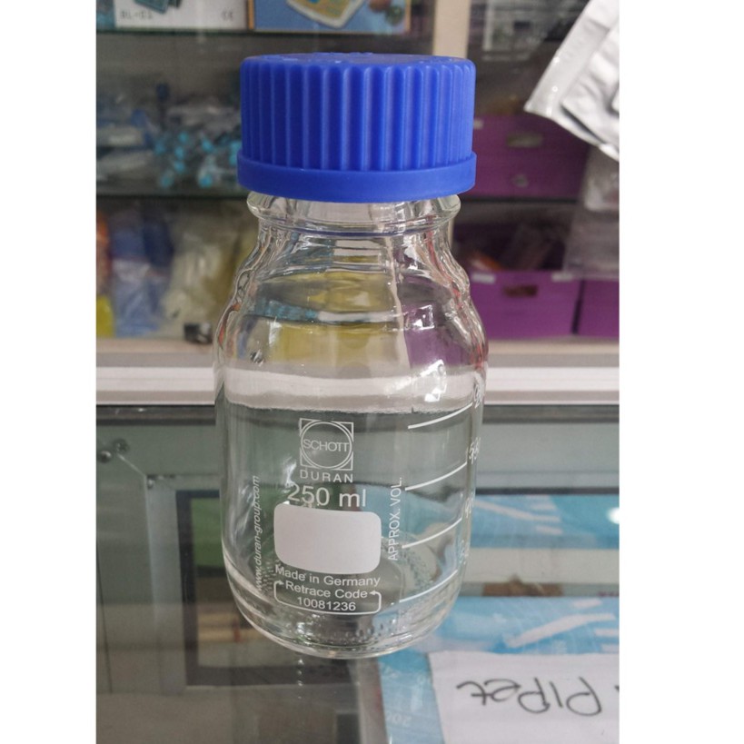Jual Duran Botol Sample 250 ml - Laboratory Botol - Botol Screw Cap ...