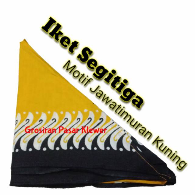Jual Iket Kepala Batik / Slayer Batik / Udeng Batik Segitiga Motif Jawa ...