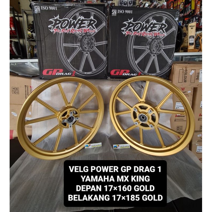 Jual VELG POWER GP DRAG 1 MX KING MODEL DAITONA | Shopee Indonesia