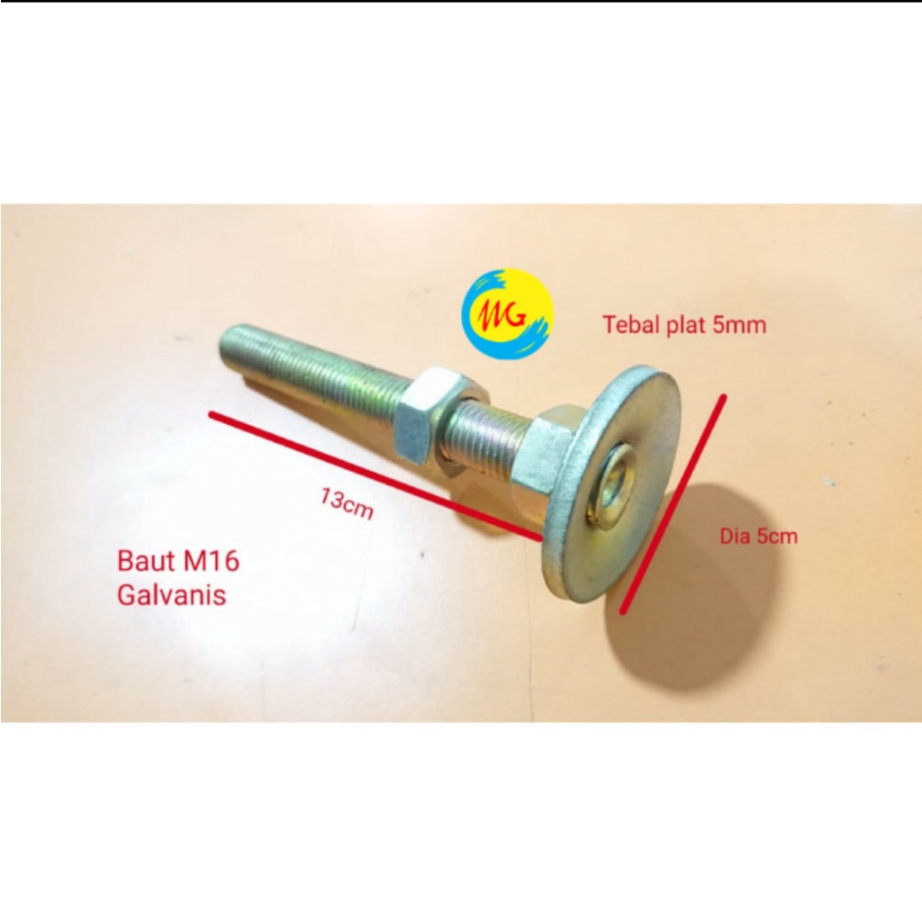 Jual Kaki Stabil Tapak Mesin Adjuster 4pcs per lot Foot M16 | Shopee ...