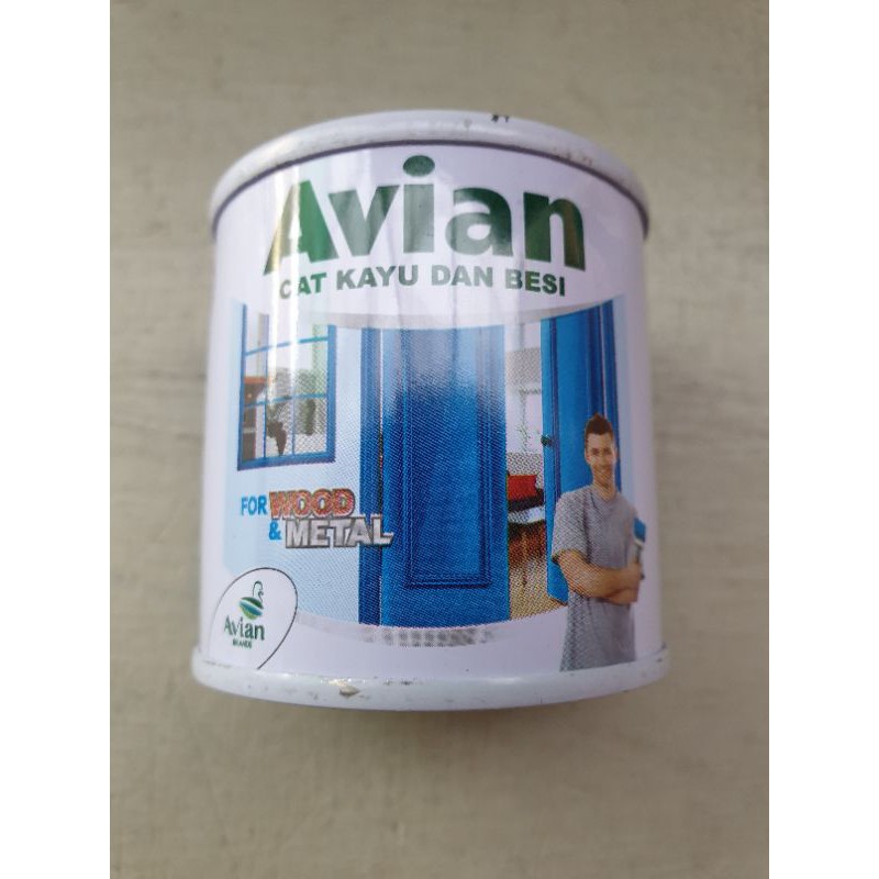 Jual Cat avian kayu dan besi warna hitam 100 cc | Shopee Indonesia