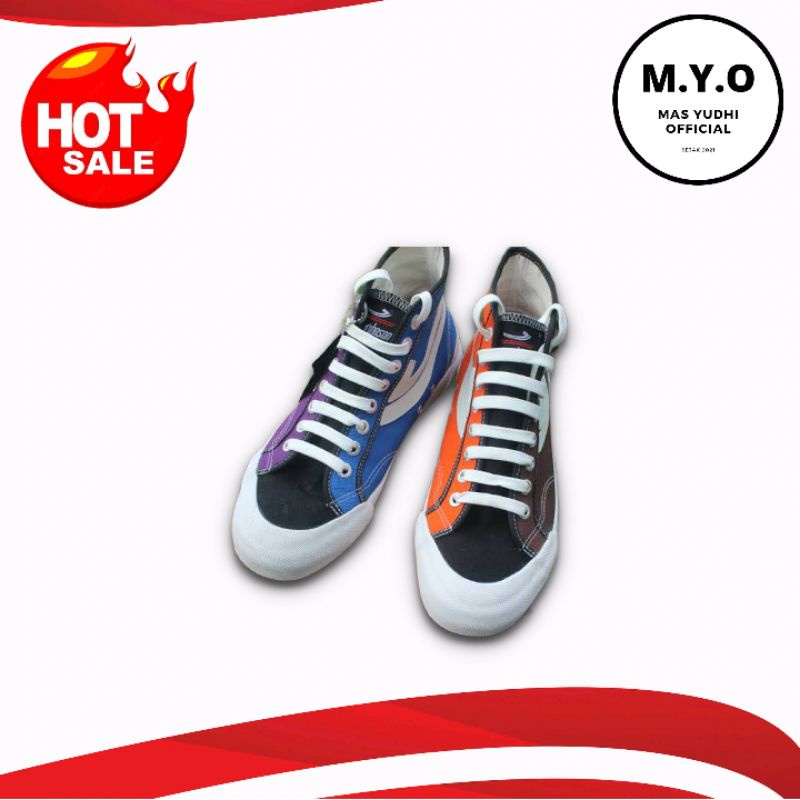 Jual SEPATU JOHNSON GALAXY PRO HIGHCUT - RAINBOW (BNIB) ORIGINAL‼️ ...