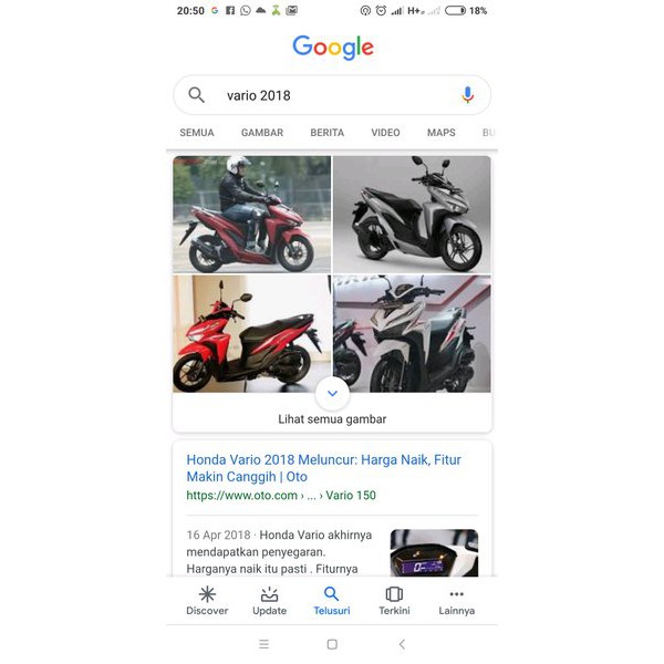 Jual bordes pijakan kaki step floor Vario 125 150 2018 2019 | Shopee Indonesia