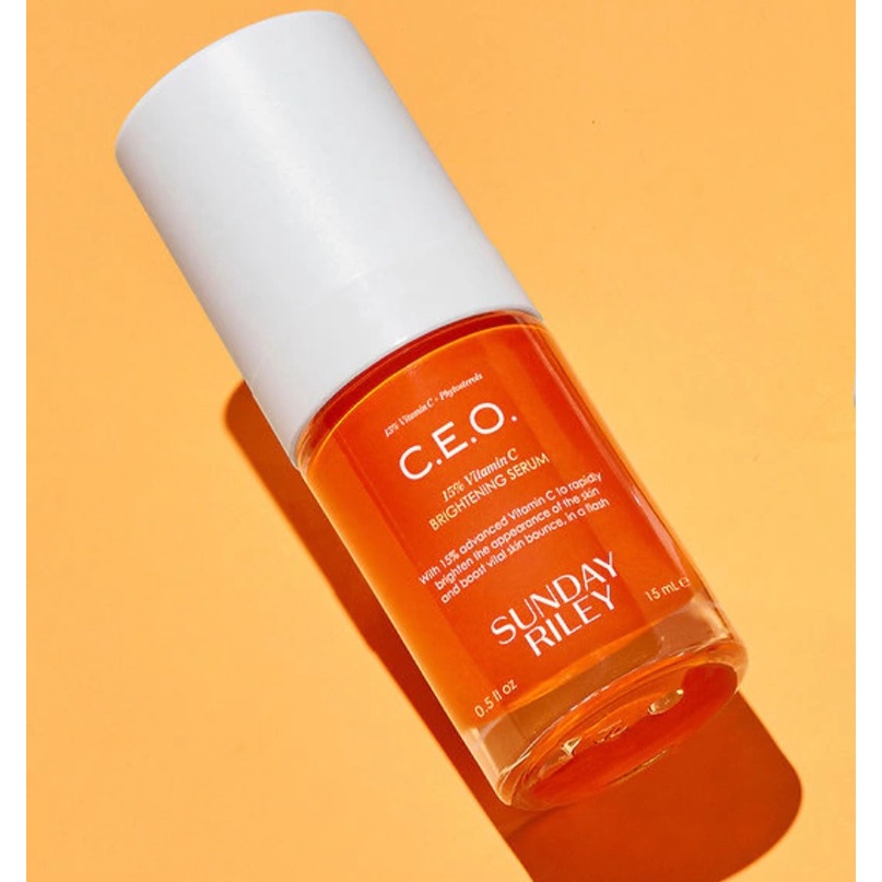 Jual SUNDAY RILEY CEO 15% Vitamin C Brightening Serum | Shopee Indonesia