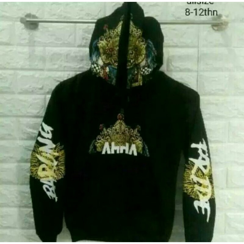 Jual RiaRioJaket - Hoodie Ahha Anak Anime Barong | Shopee Indonesia