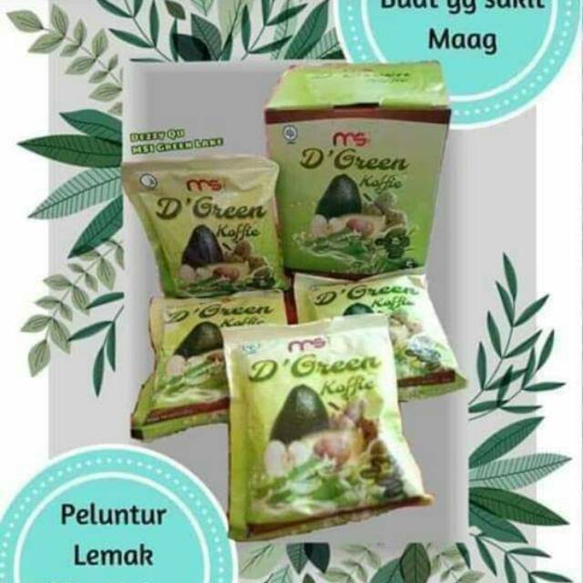Jual KOPI PELUNTUR LEMAK DAN PENURUN BERAT BADAN HERBAL ( DGREEN KOHIE ...