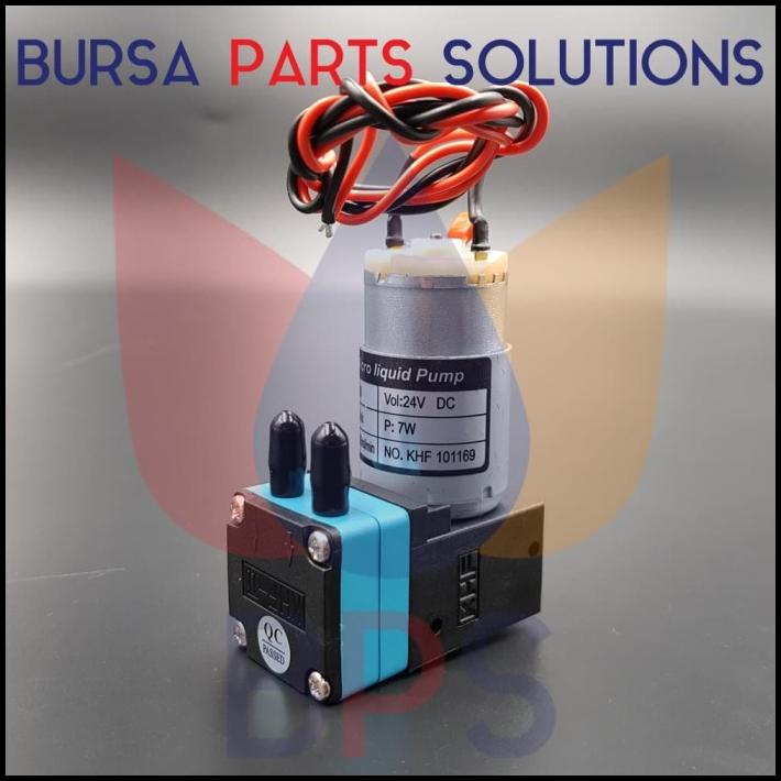 Jual Khf Big Ink Pump Dc 24 Volt 7 Watt / Motor Tinta Solvent ...