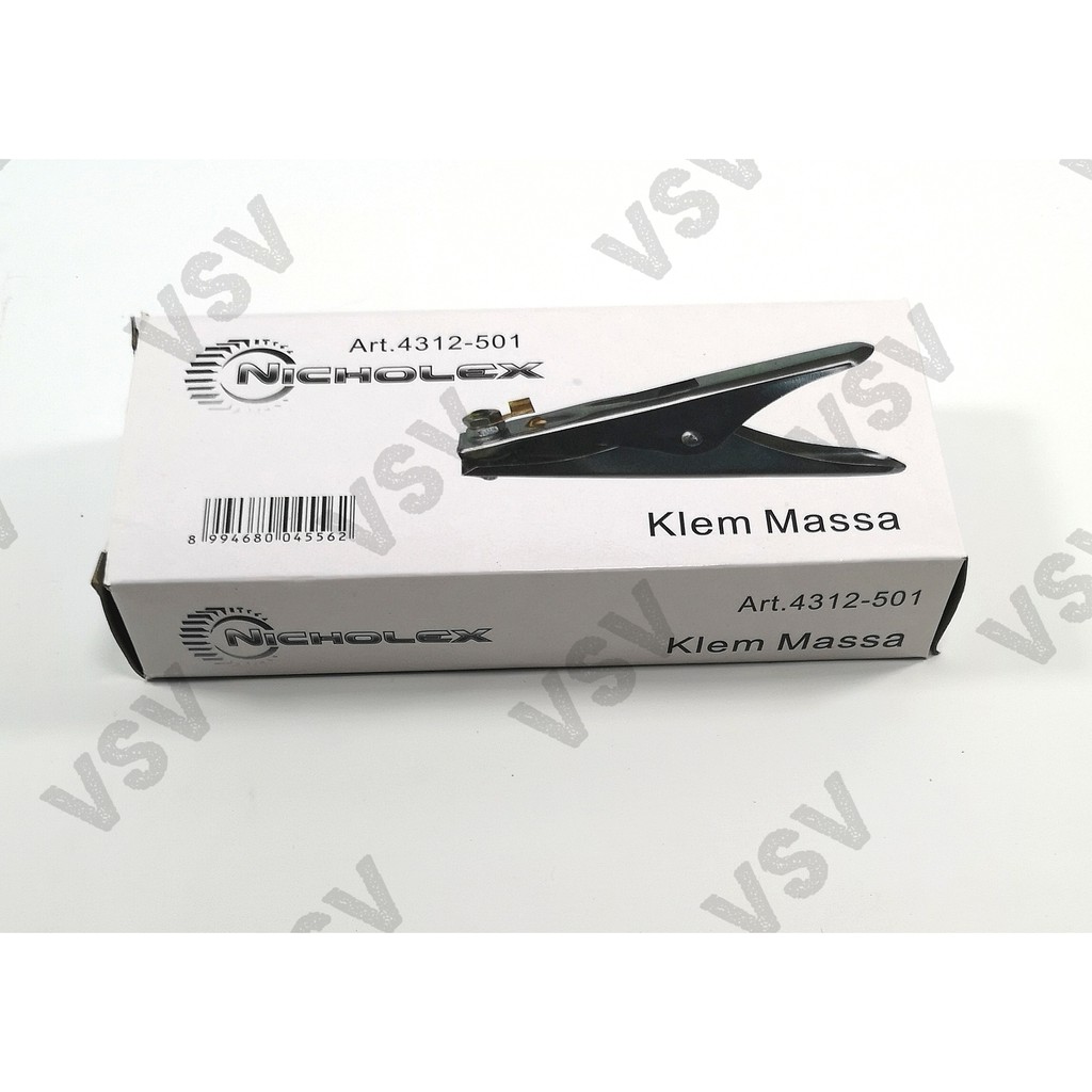 Jual Nicholex Tang Massa 500A 4312-501 Body Besar Klem Massa Stang ...