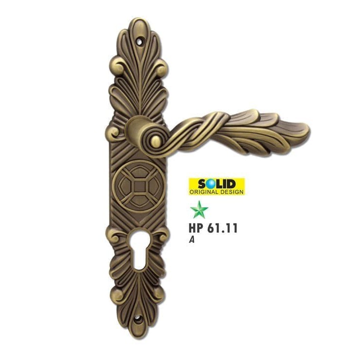 Jual SOLID - GAGANG PINTU/HANDLE PINTU SOLID HP 61.11 ANTIK/KLASIK ...