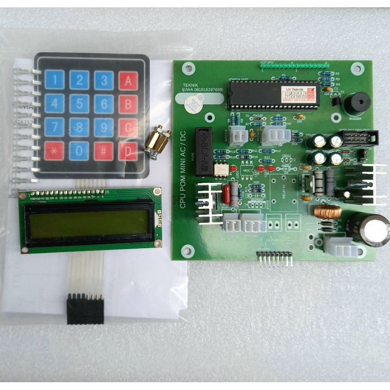 Jual CPU pom mini pertamini untuk pompa AC atau sanyo bisa edit nama ...