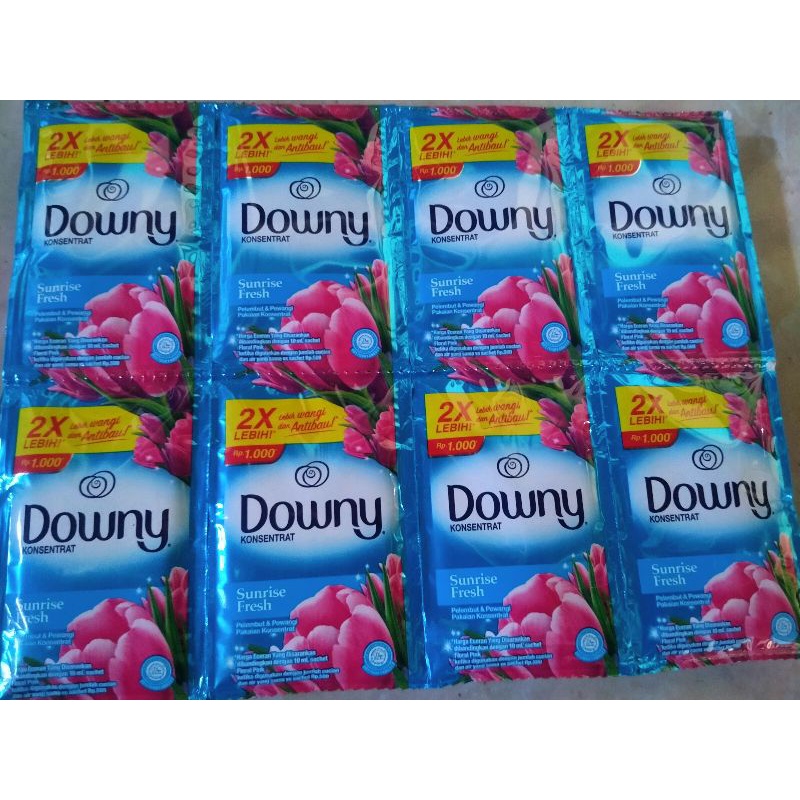 Jual DOWNY 1000 20ML SUNRISE FRESH (isi 12 sachet) | Shopee Indonesia