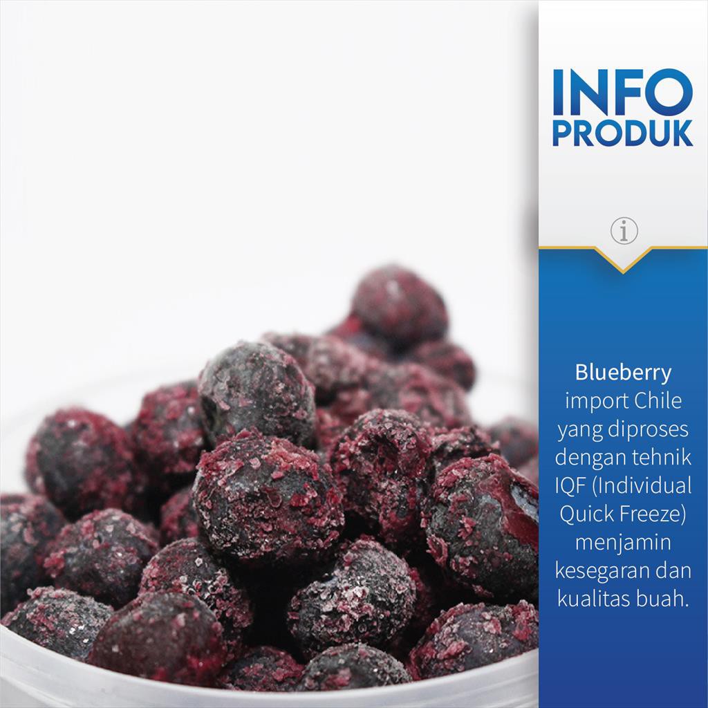 Jual Del's - Frozen Fruit / Frozen Blueberry IQF / Blueberry Beku ...