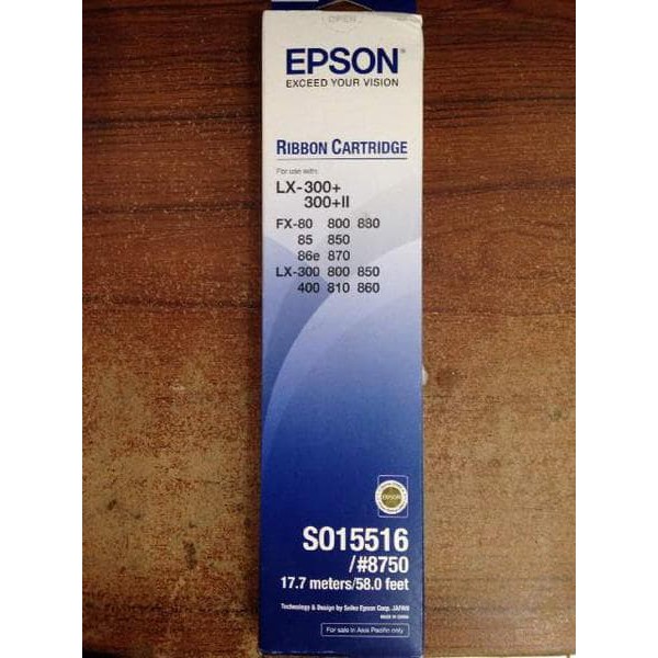 Jual Epson Ribbon Cartridge LX-300 / LX-300+/ LX-300+II / 800/ 850 ...