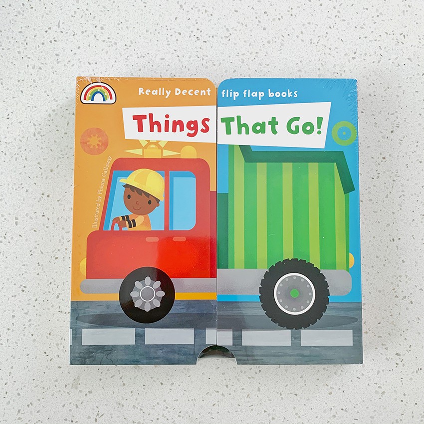 Jual BUKU REALLY DECENT FLIP FLAP BOOK THINGS THAT GO BUKU ANAK IMPORT ...