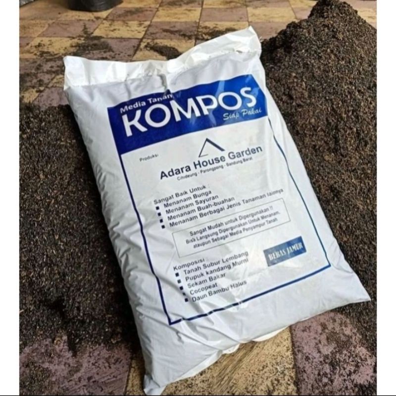 Jual MEDIA TANAM ORGANIK MERK KOMPOS 1KG | Shopee Indonesia