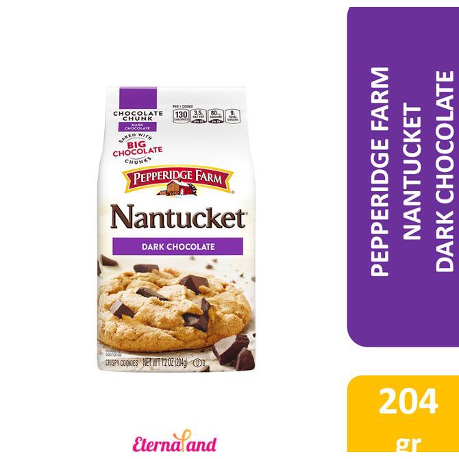 Jual Pepperidge Farm Nantucket Dark Chocolate Cookies - Kukis Cokelat ...