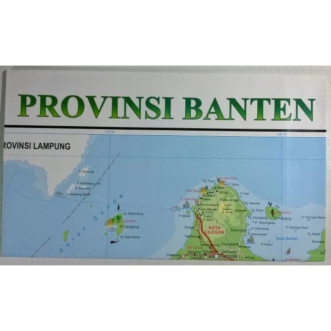Jual PETA PROVINSI BANTEN | Shopee Indonesia