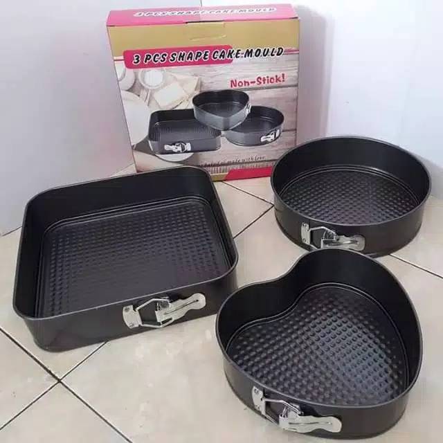 Jual Loyang kue / loyang anti lengket /cetakan kue /teflon cake pan ...