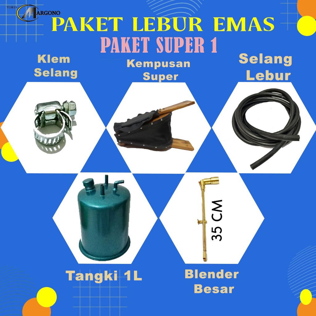 Jual PAKET LEBUR SUPER 1 (Lengkap dengan selang) | Shopee Indonesia