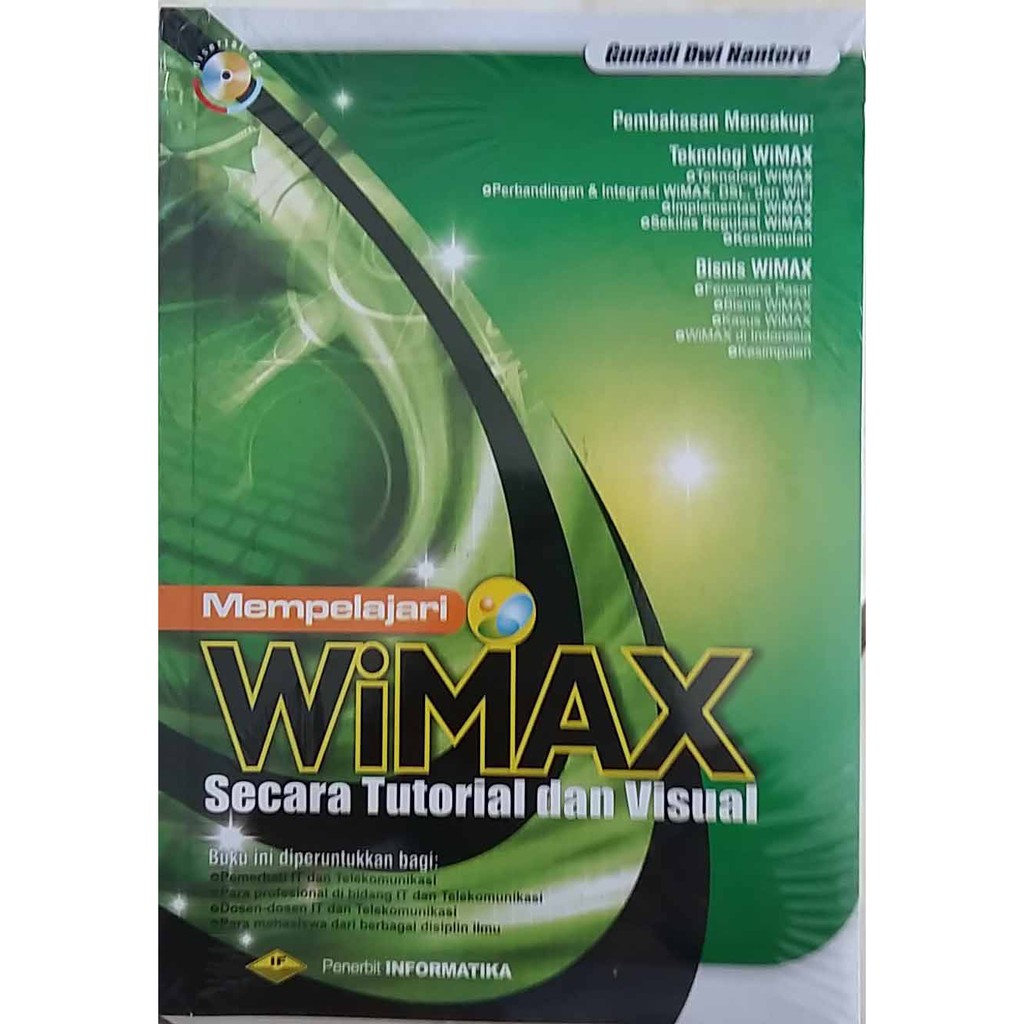 Jual MEMPELAJARI WIMAX SECARA TUTORIAL DAN VISUAL + CD | Shopee Indonesia