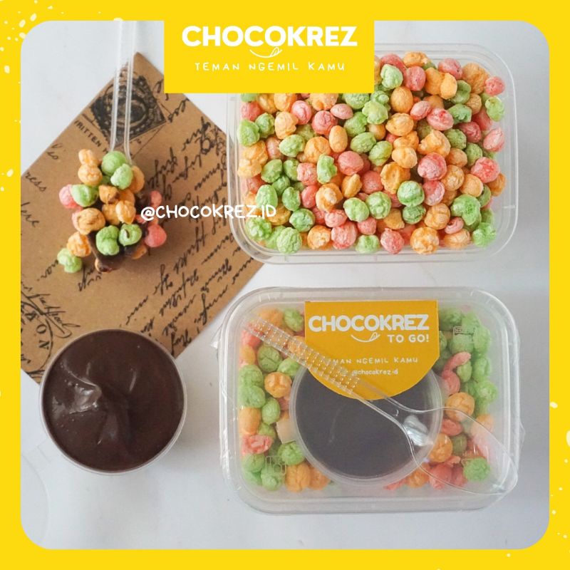 Jual Rice crispy cemilan nyam nyam box | Chocokrez BOCAH | Shopee Indonesia