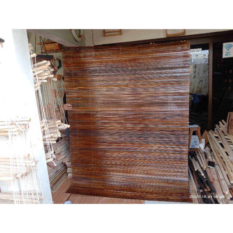 Jual Tirai Krey Sawit 2x2meter + Tali Katrol | Shopee Indonesia