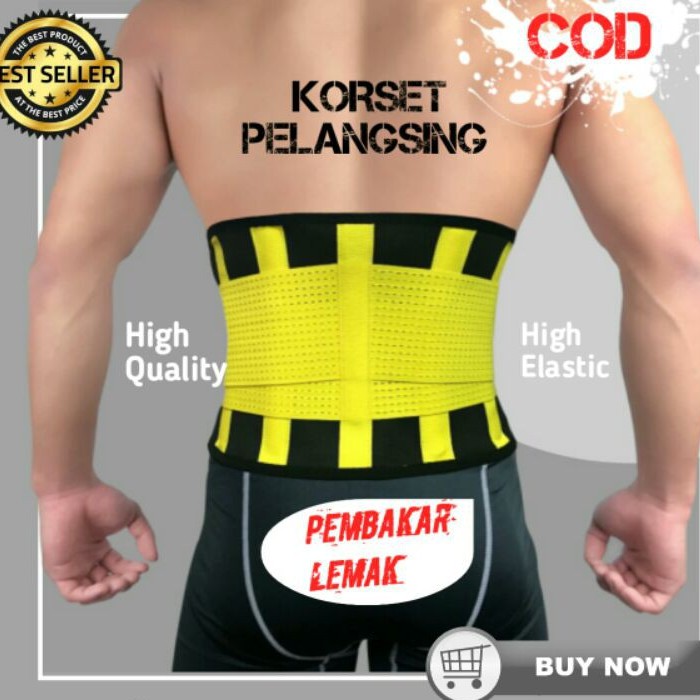 Jual KORSET PRIA PERUT BUNCIT ORIGINAL JUMBO SEHARI HARI DAN OLAHRAGA ...