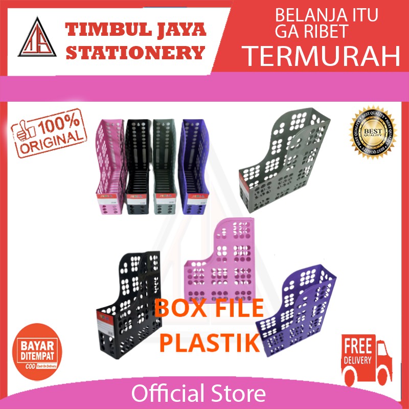 Jual Box File Plastik Folder Dokumen Sys Box File Keranjang | Shopee ...
