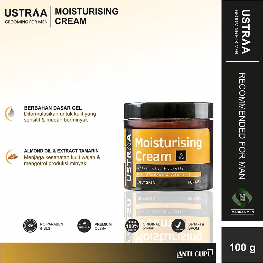 Jual Ustraa Moisturising Cream For Oily Skin - 100g - Melembabkan dan ...