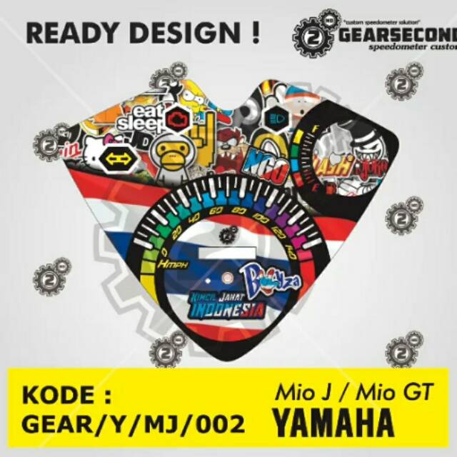 Jual Panel speedometer custum mio soul GT | Shopee Indonesia