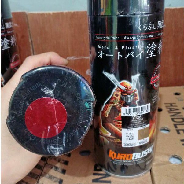 Jual Pilok Pilox Cat Semprot Samurai Paint Brilliant Red Y138* 400ml | Shopee Indonesia