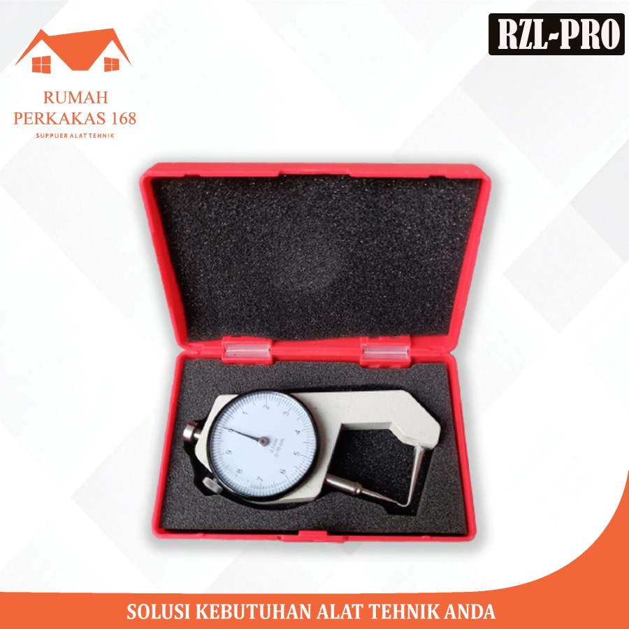 Jual SIGMAT ANALOG BULAT CLIPER THICKNES GAUGE Alat pengukur Ketebalan ...