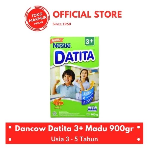 Jual DANCOW DATITA 3+ MADU 900GR ( USIA 3 - 5 TAHUN) | Shopee Indonesia