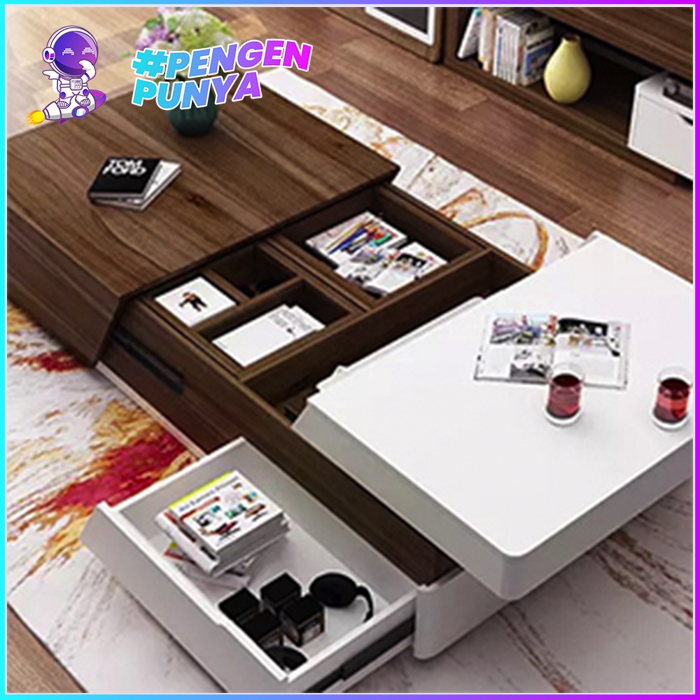 Jual Meja Tamu Multifungsi Tanpa Kursi / Smart Funiture / Meja Makan ...