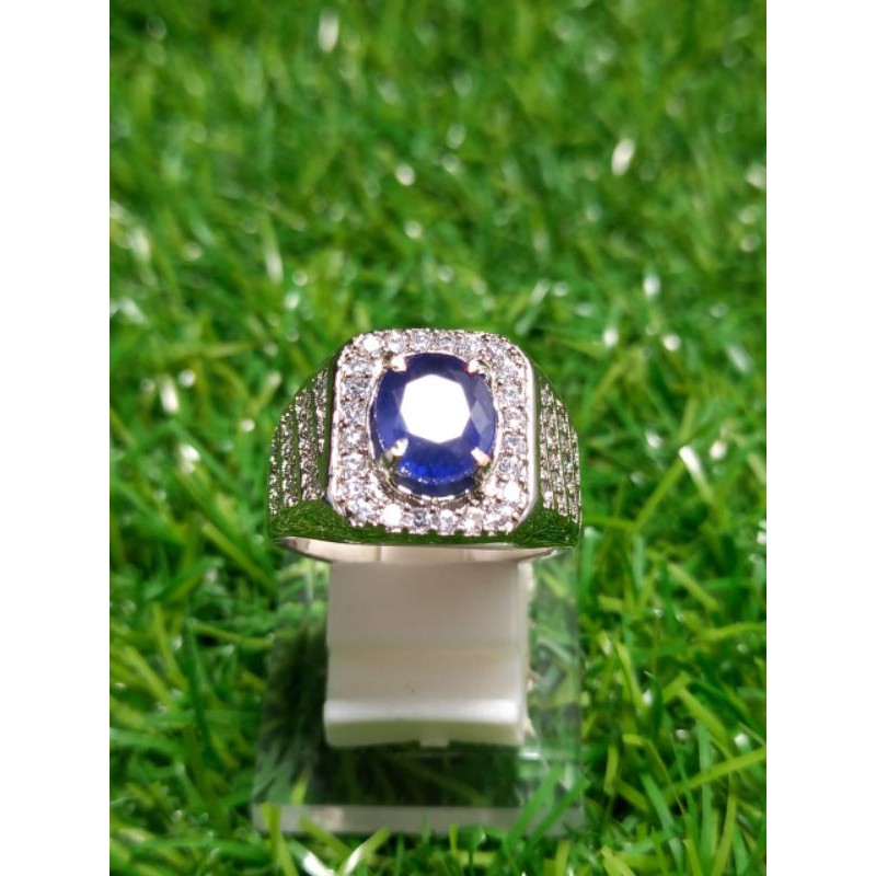 Jual BATU BLUE SAPPHIRE SRILANKA ASLI NATURAL | Shopee Indonesia