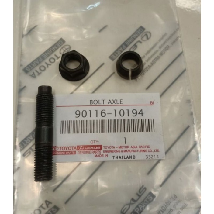 Jual Baut Nap Roda Rino / HT / Dutro / HT130 + Mur Bolt Axle Nut ...