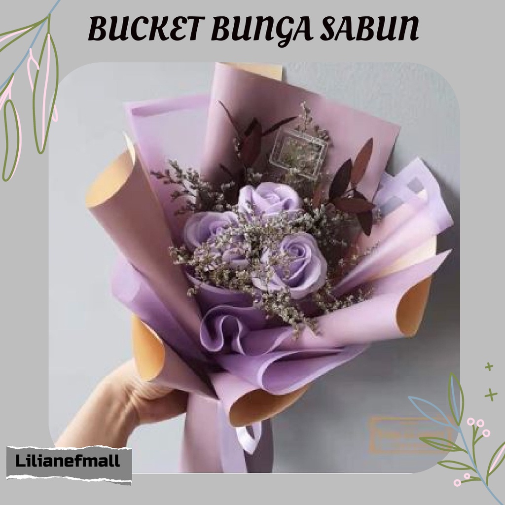 Jual READY small dried flowers | bucket sabun | mandi | cuci | bouquet ...