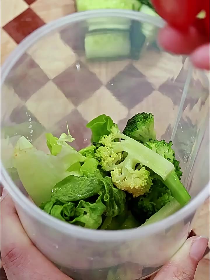 Jual Botol Salad 1000ML dengan Sendok Garpu + Botol Saus Kecil Praktis ...