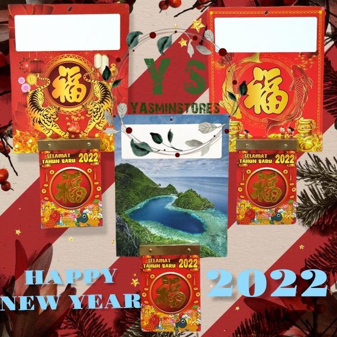 Jual ] Set Kalender Harian Medium Plus Papan Tatakan 2022 Shio Macan ...