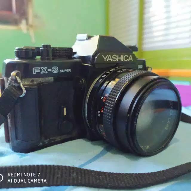Jual Kamera Jadul YASHICA FX-3 super 2000 PreLoved | Shopee Indonesia
