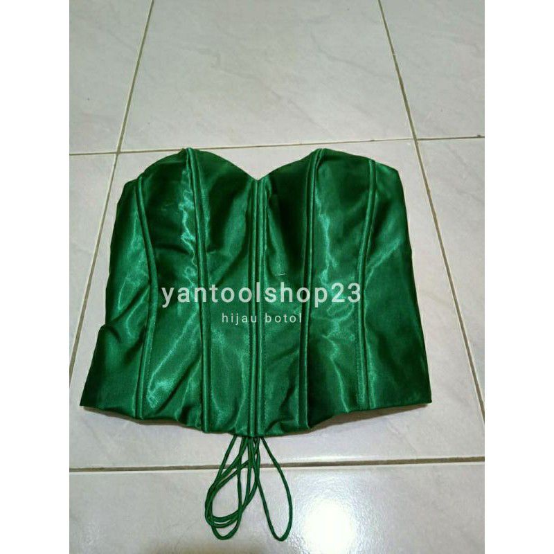 Jual JUMBO kamisol satin / longtorso pengantin / kemben kebaya ...