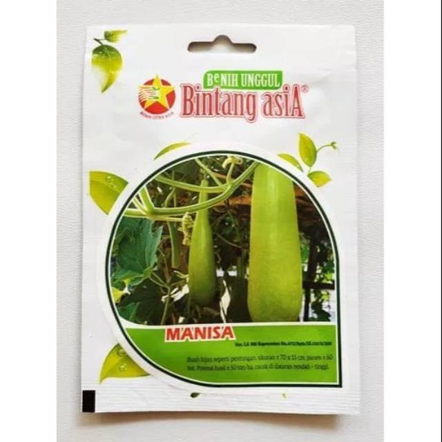 Jual Benih Biji Labu Air Manisa Pack - Bintang Asia | Shopee Indonesia