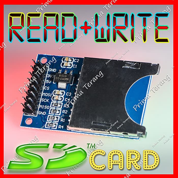 Jual Modul Sd Card Reader Writer Arduino Module Read Write Shopee Indonesia