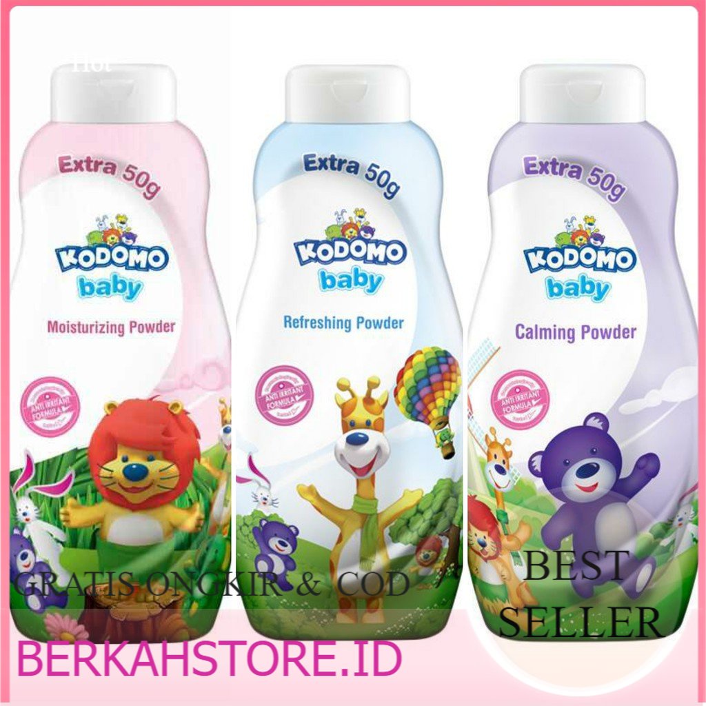 Jual KODOMO BABY POWDER KEMASAN 200GR + 50GR | Shopee Indonesia