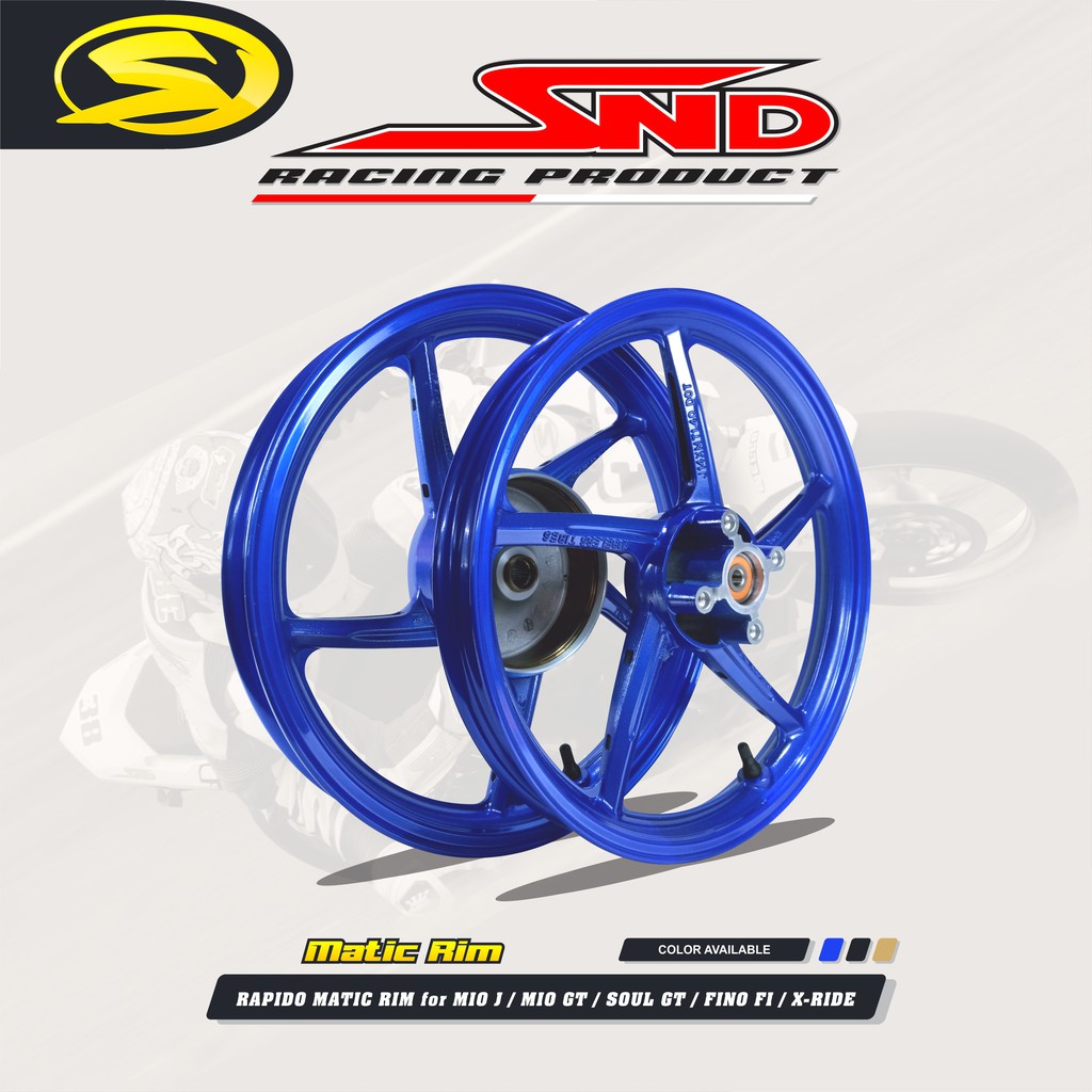 Jual RAPIDO MATIC RIM for MIO J MIO MIO SPORTY GT SOUL GT FINO FI X ...