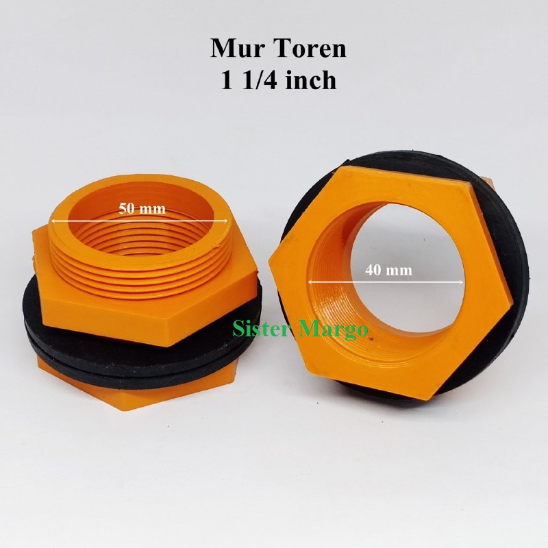Jual Neple Fitting Torn Toren Tandon Orange 1 1/4 - 1 1/2 Inchi Verlop ...
