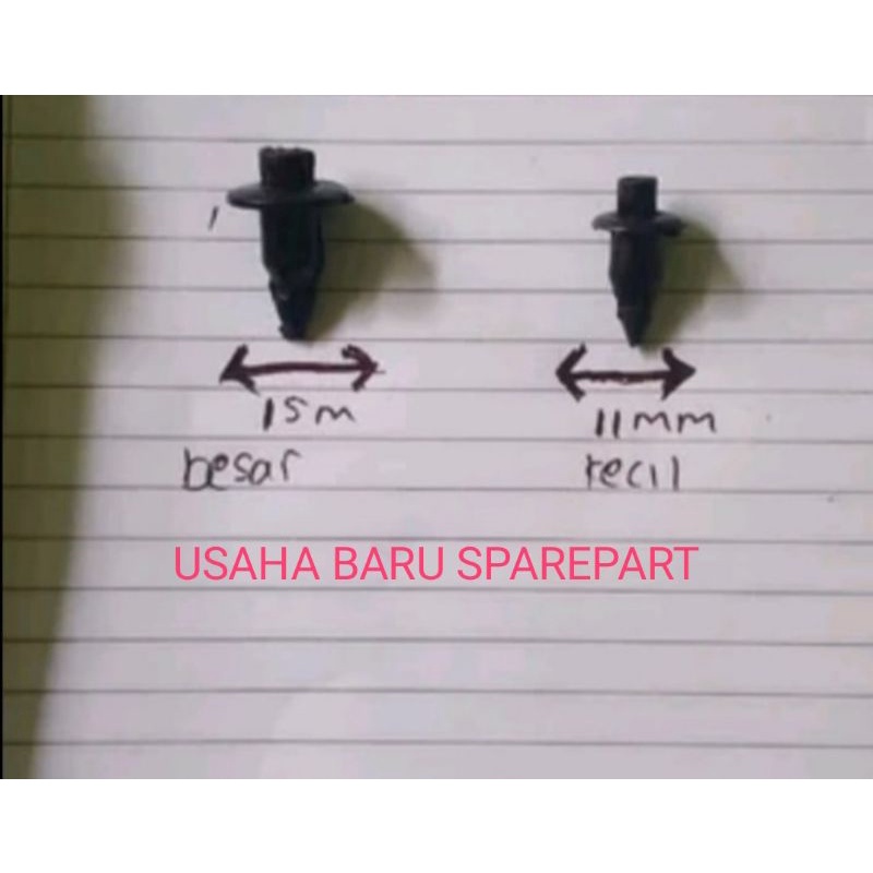 Jual Kancing klip body motor | Shopee Indonesia