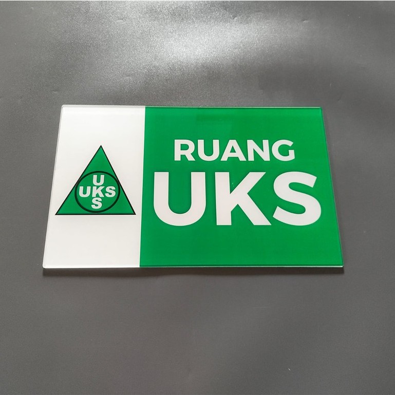 Jual Akrilik Ruang UKS versi Tempel | Akrilik Tempel Sekolah | Shopee ...