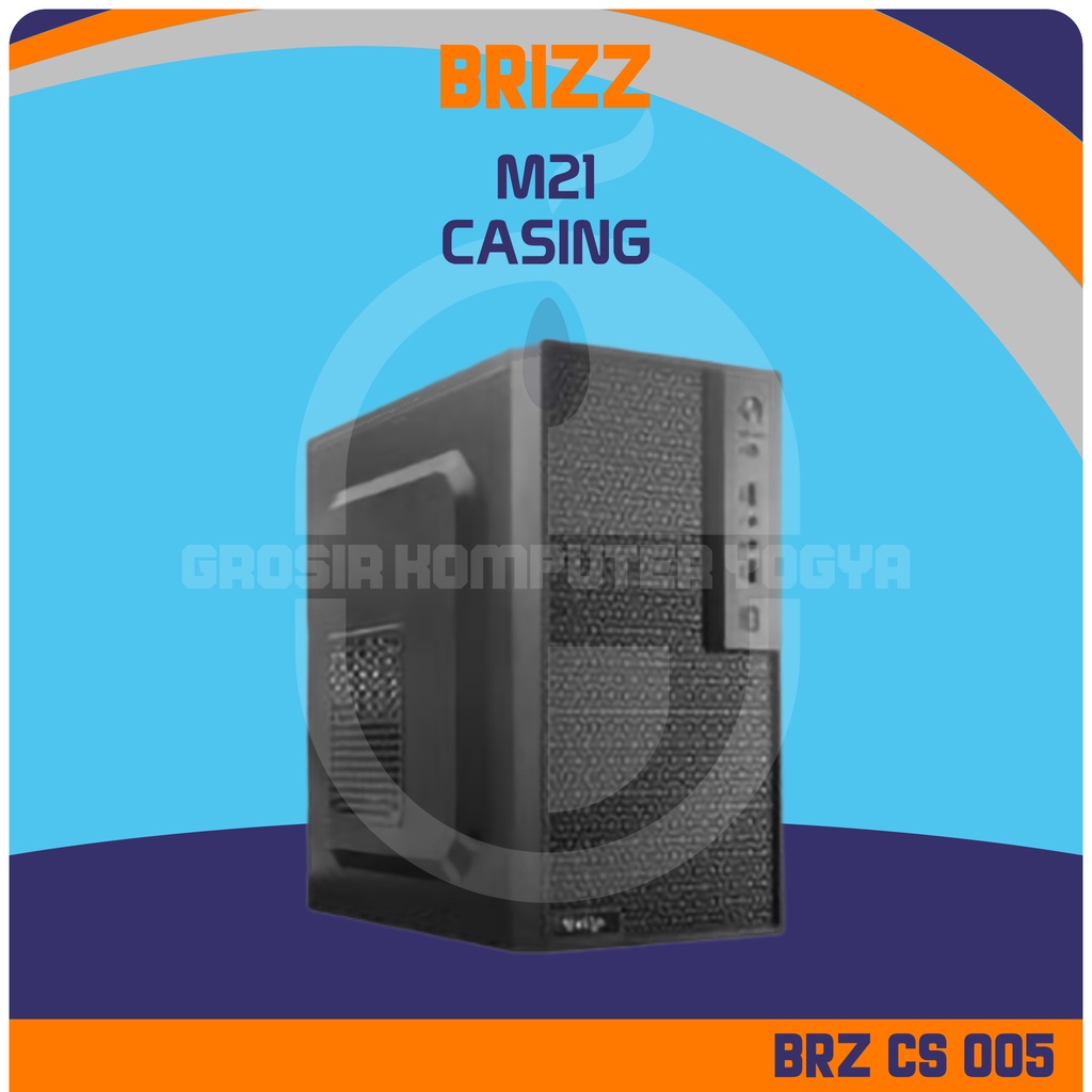 Jual Brizz M21 0.4mm SPCC Micro ATX Computer Case Casing | Shopee Indonesia